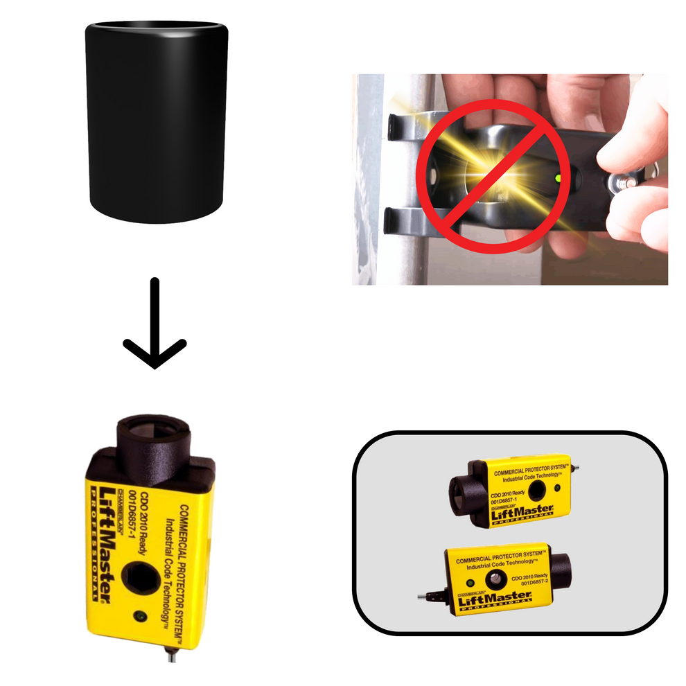 Commercial LiftMaster Sun Shield for Garage Door Sensors – OmniMart
